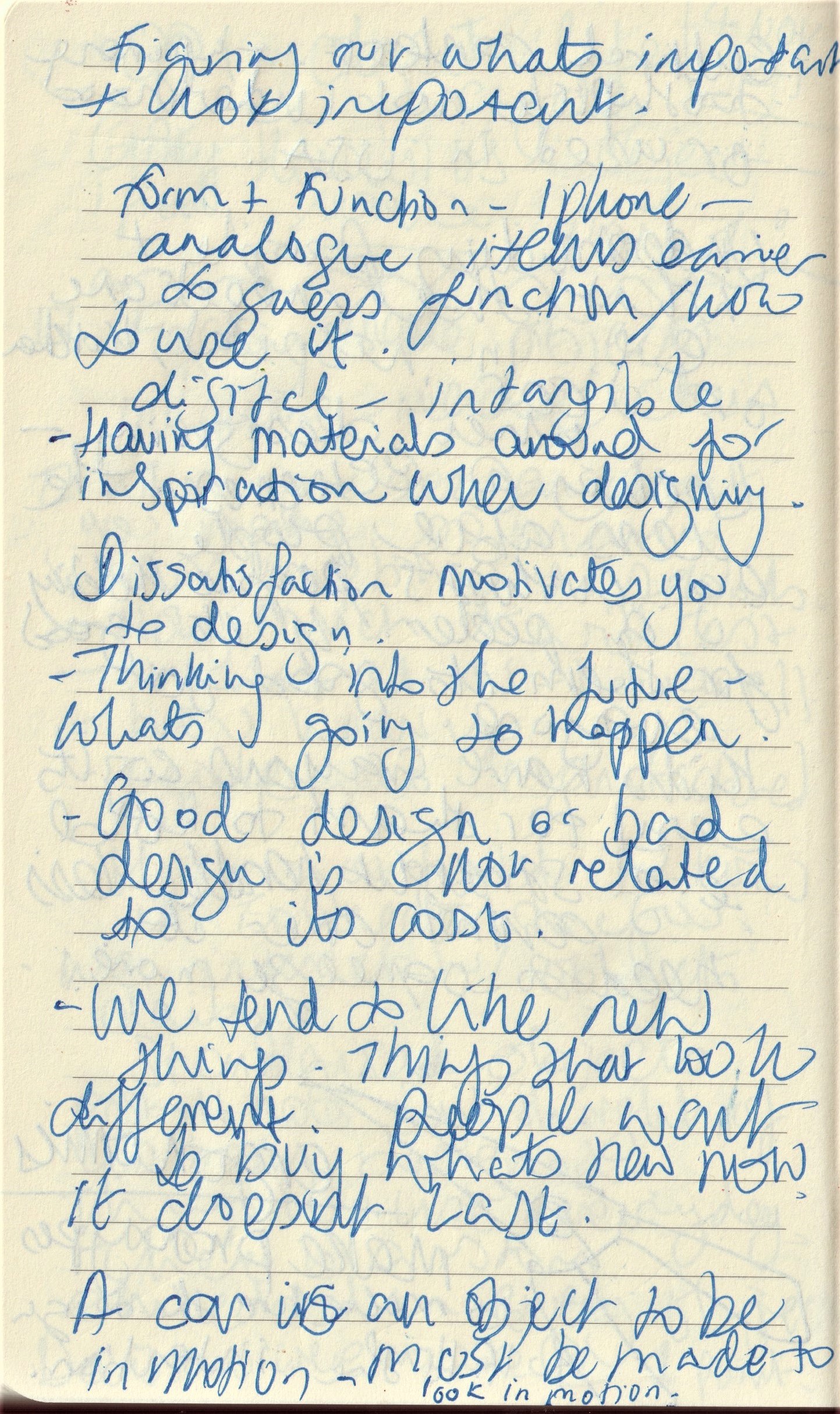 Object life cycle - Demelza Design