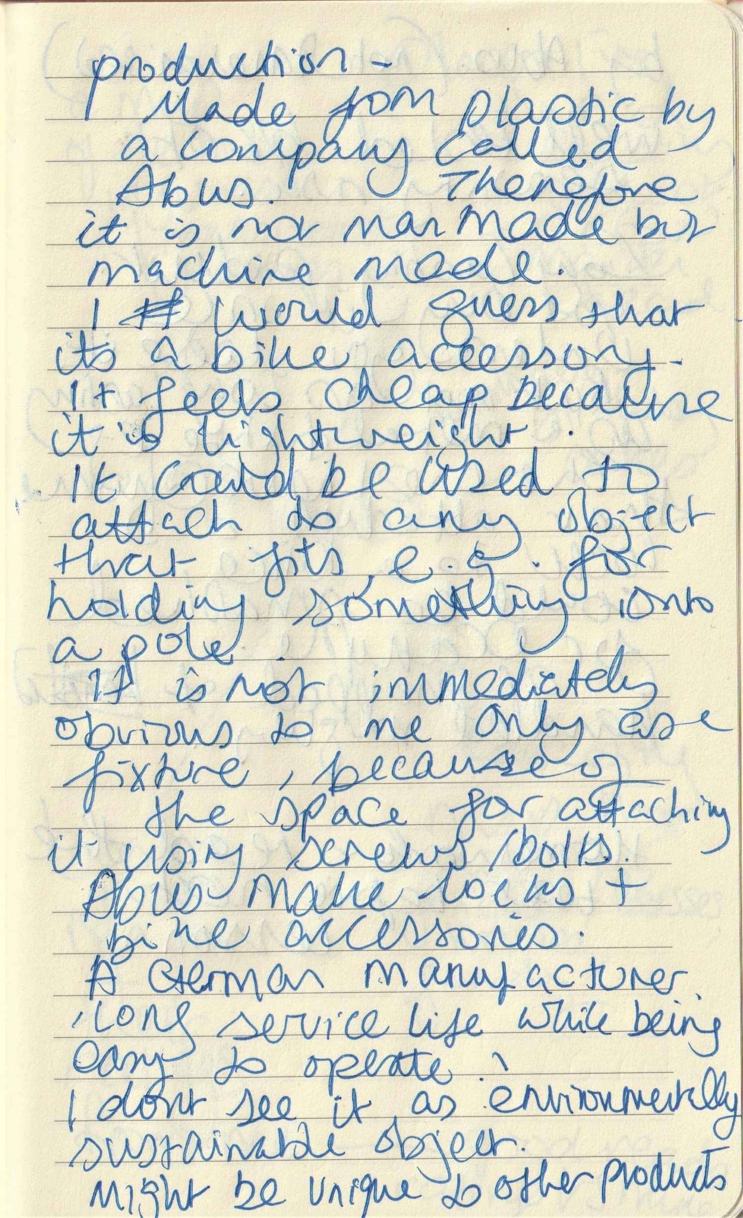 Object life cycle - Demelza Design