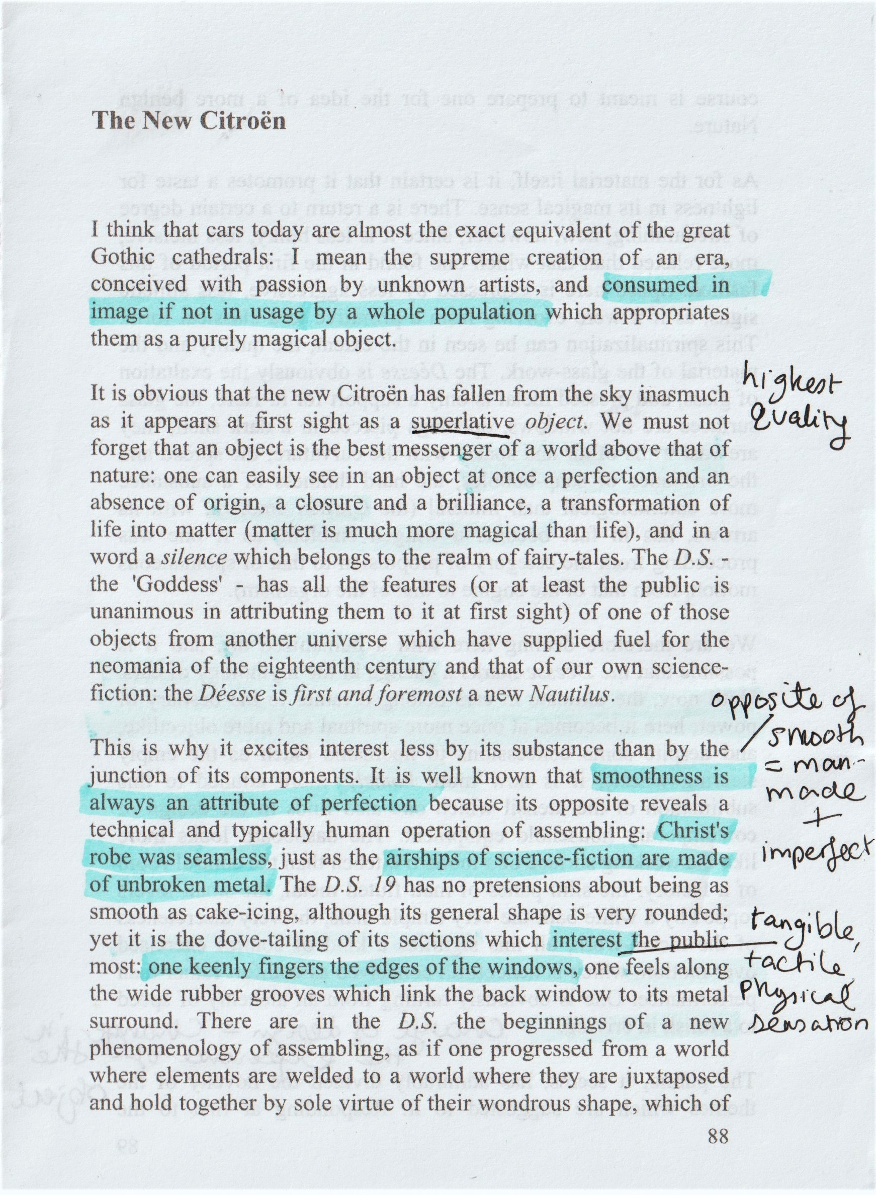 Object life cycle - Demelza Design