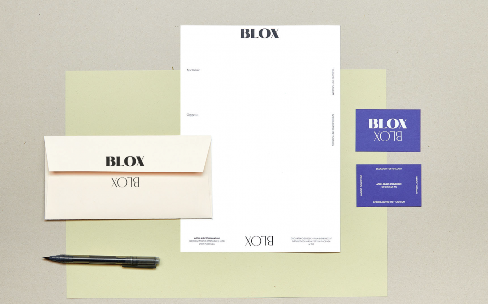 Identity application: business cards, CV and cover letter - Demelza Design